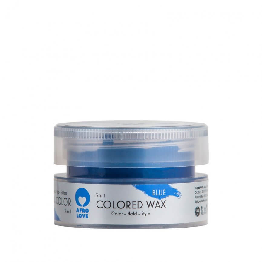 Colored Wax (Blue) 100ml - MyKurls.nl
